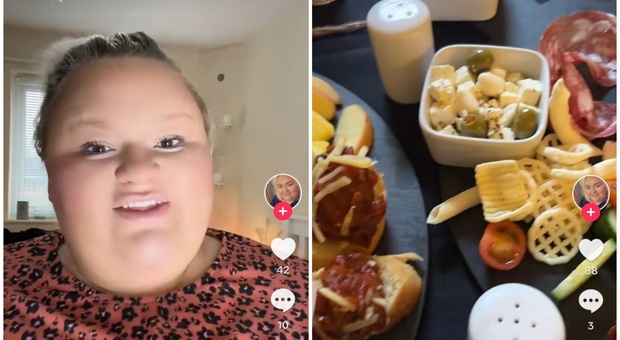 La 'fatfluencer' mangia cibo spazzatura e posta i video: «Orgogliosa di ...