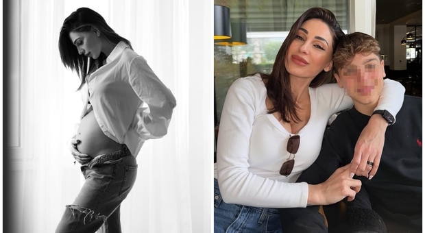 Anna Tatangelo incinta, la tenera reazione del figlio Andrea D'Alessio (ma papà Gigi resta in ...