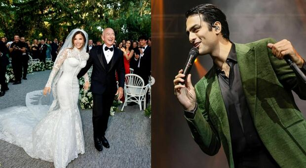 Matteo Bocelli canta Elvis Presley al matrimonio di Jeff Bezos e Lauren ...
