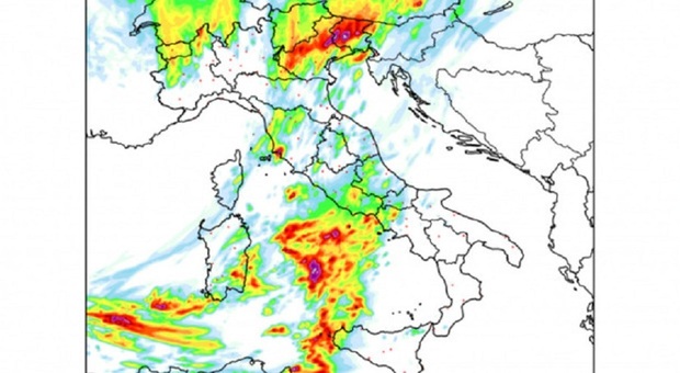 Meteo, maltempo in arrivo con nubifragi e grandine: temporali da lunedì, le regioni più colpite
