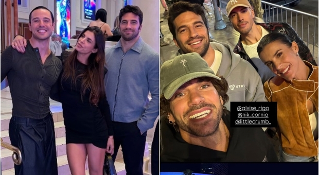 Elisabetta Canalis e Alvise Rigo non si nascondono più: il rugbista è ...