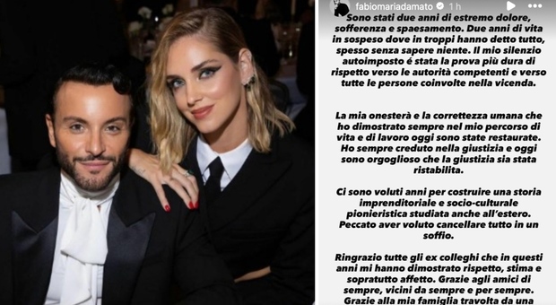 Fabio Maria Damato assolto per il caso Pandoro: la frecciata a Chiara ...