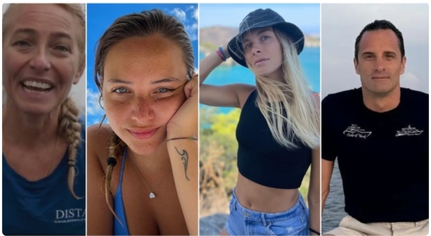 Monica Montefalcone e sua figlia Giorgia Sommacal, Gianluca Benedetti ...