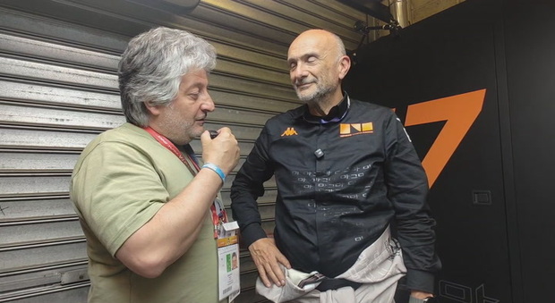 Intervista nel box Genesis a Le Mans con il direttore sportivo Gabriele ...