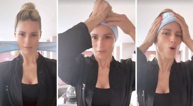 Michelle Hunziker senza voce, risveglio traumatico al ritorno dalla ...