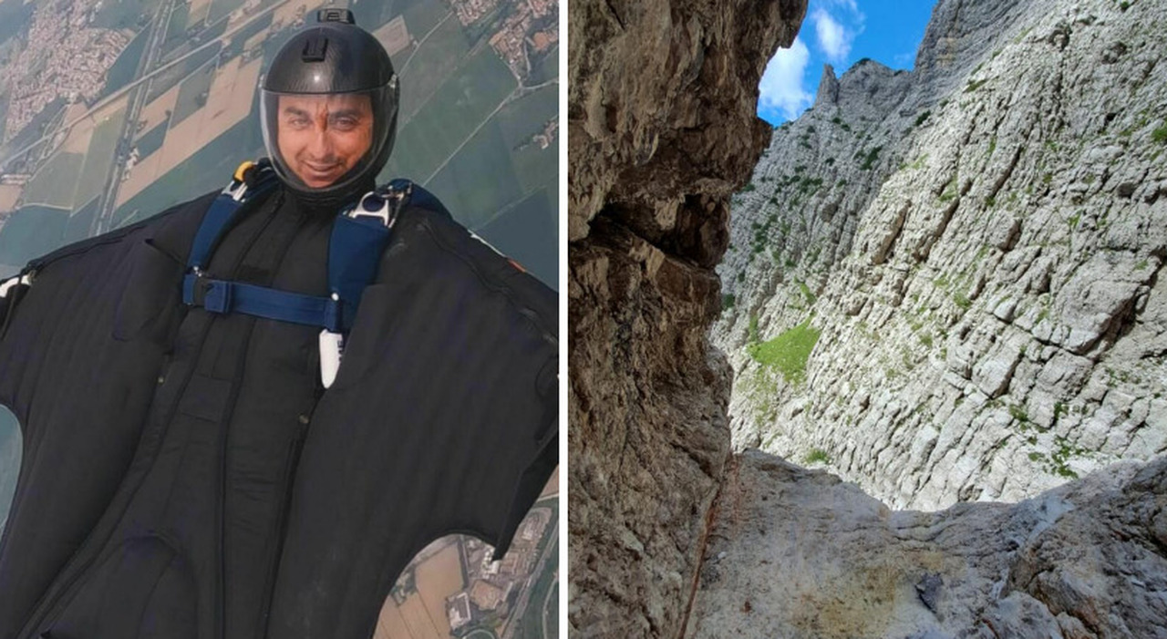 Base jumper 41enne precipita nel vuoto e muore: «Forse un errore del ...