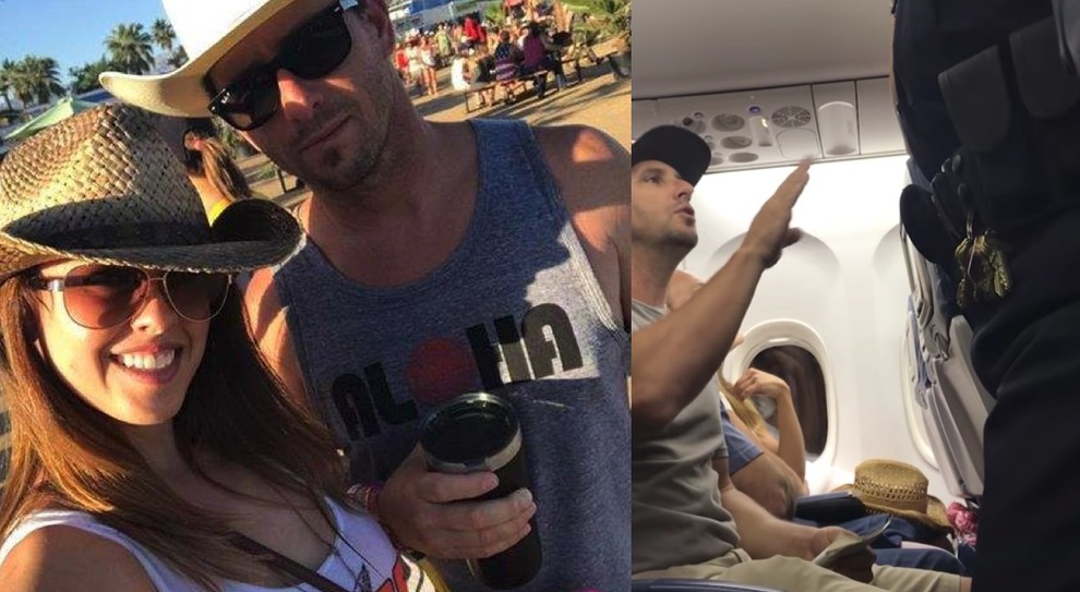 Via dall'aereo o andate in carcere: cacciata famiglia con un bimbo