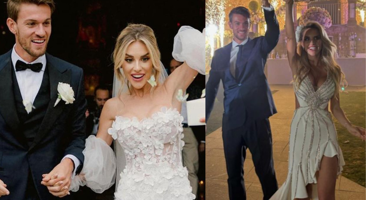 Le mariage de conte de fées de Daniele Rugani et Michela Persico ...