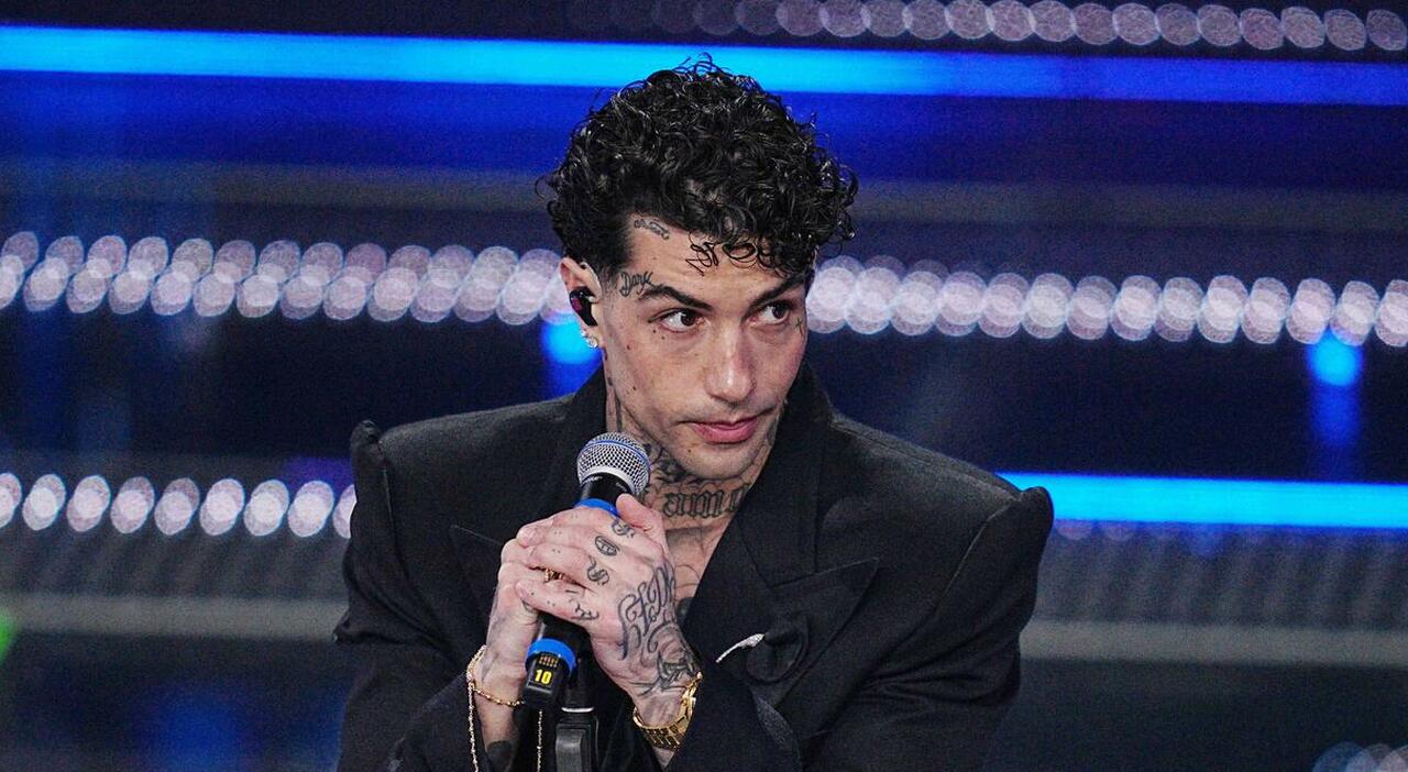 Tony Effe, salta l'intervista post Sanremo: «È già partito per Roma ...