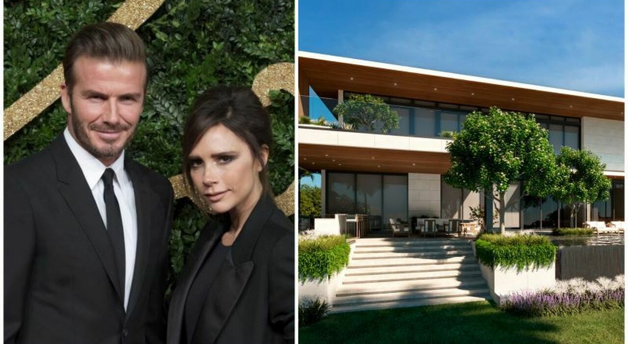David Beckham e Victoria, la nuova villa a Miami è da urlo: nove bagni ...