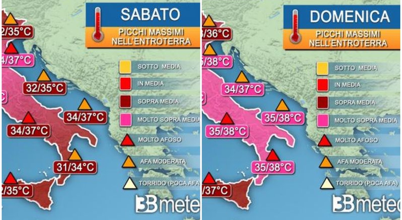 Puglia caldo | anche oltre i 31 gradi di notte nel tarantino oggi Bari ... Puglia caldo | anche oltre i 31 gradi di notte nel tarantino oggi Bari ...