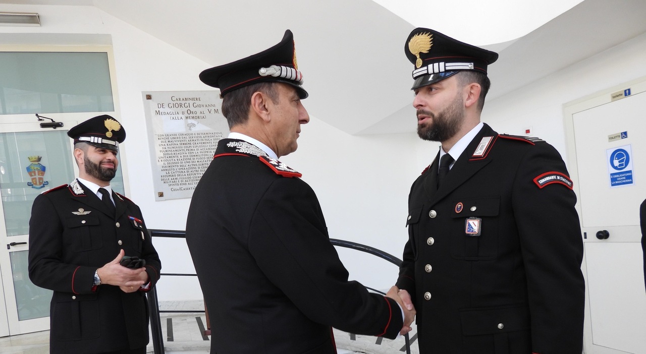 General Luongo's Visit to Campania