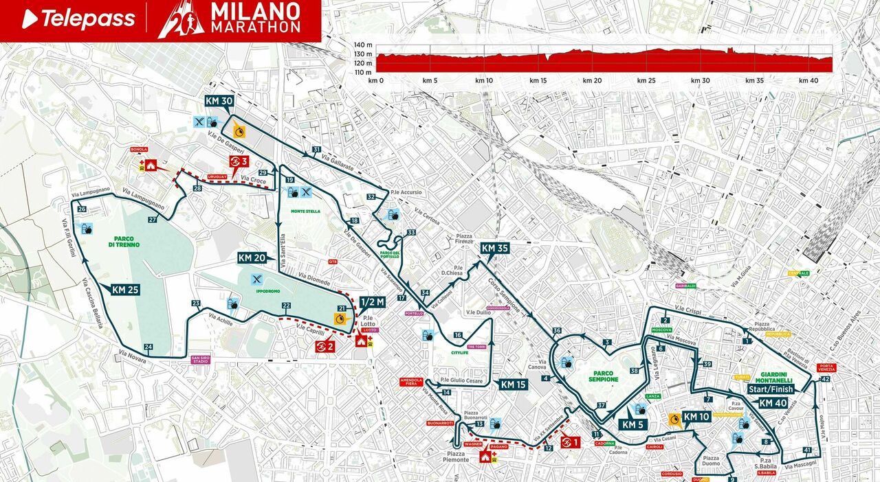 Milano Marathon domenica 3 aprile: percorso, orari e strade chiuse ...