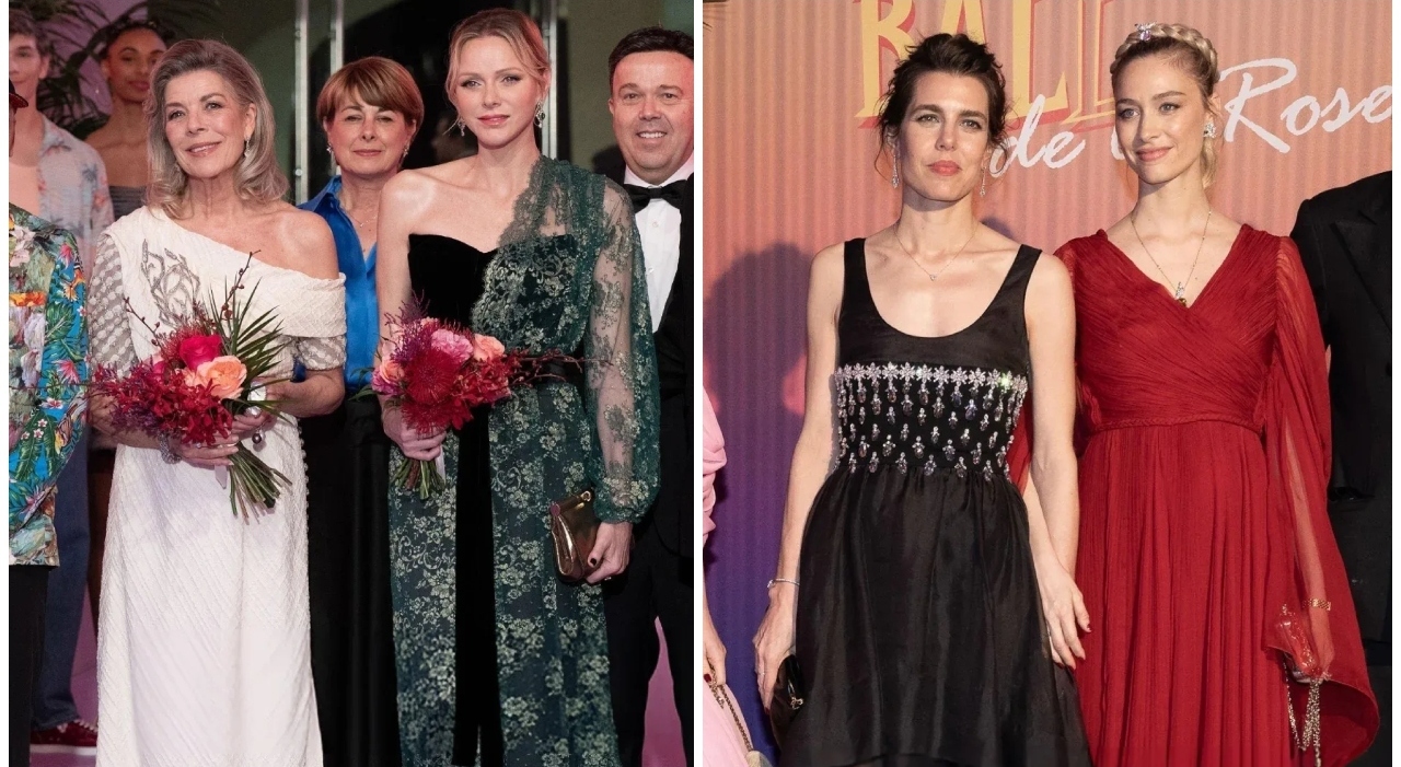 Ballo della rosa 2025 a Monte Carlo, le pagelle look: Carolina incanta ...
