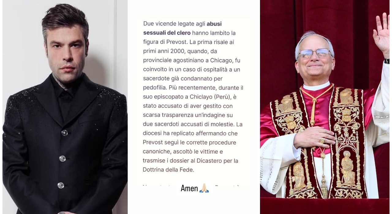 Papa Leone XIV, Fedez lo attacca sui social dopo l'elezione: il ...
