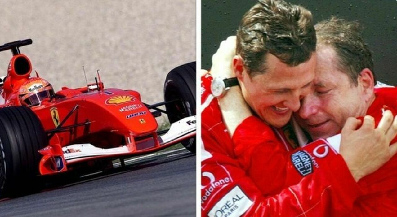 Record-Breaking Sale of Schumacher's Ferrari F2001