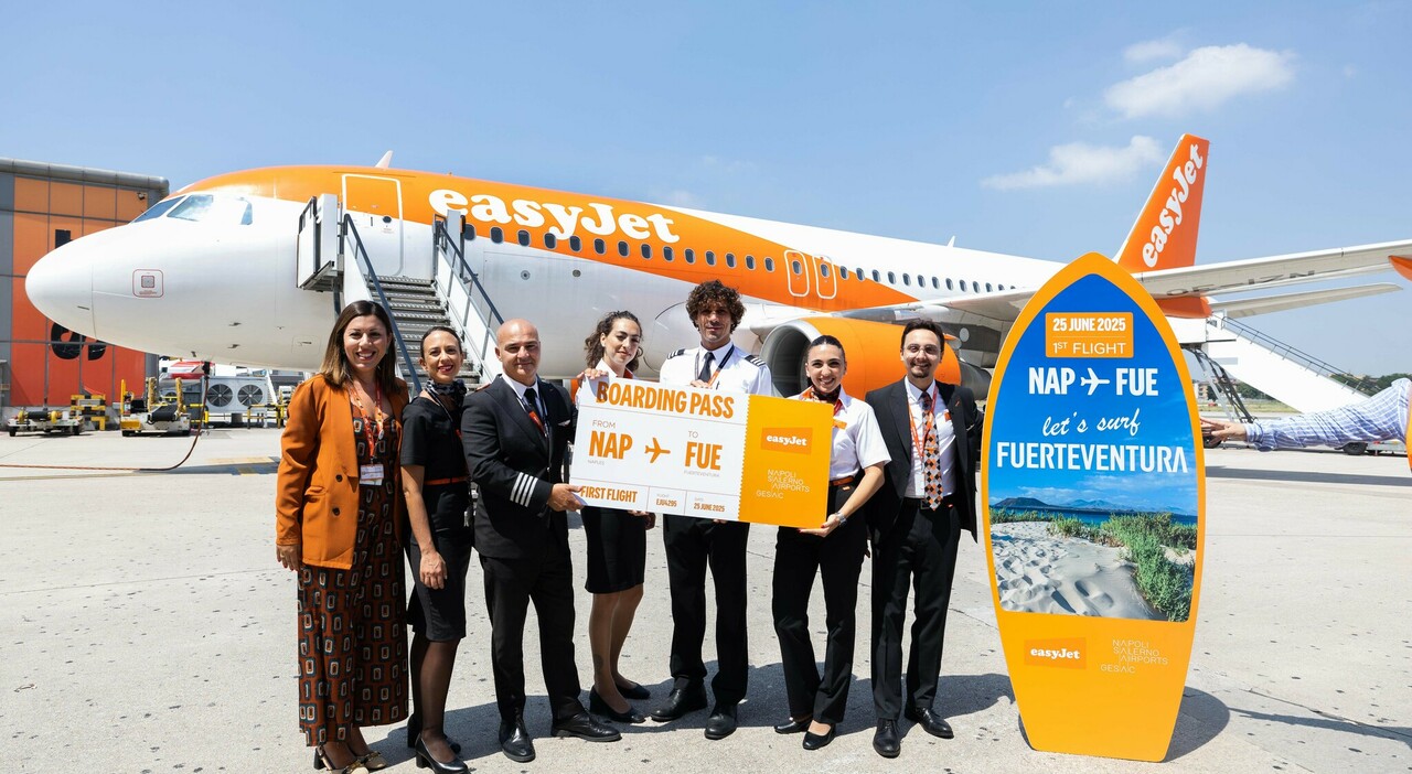 EasyJet Launches Naples to Fuerteventura Route