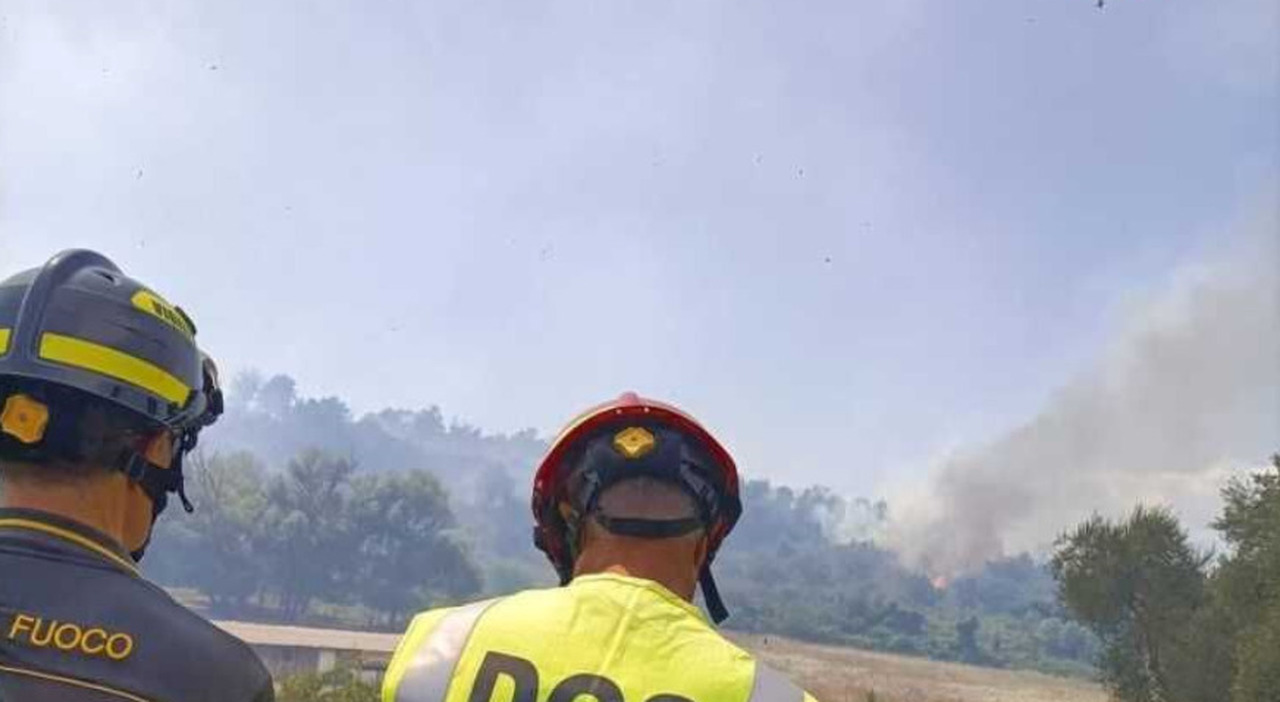 Wildfire Near Rome Sparks Emergency Response