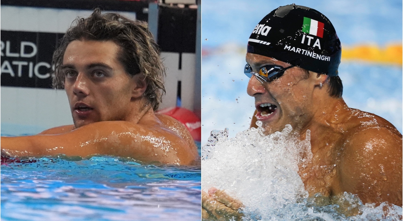 Thomas Ceccon solo bronzo, Nicolò Martinenghi d'argento nei 100 metri ...