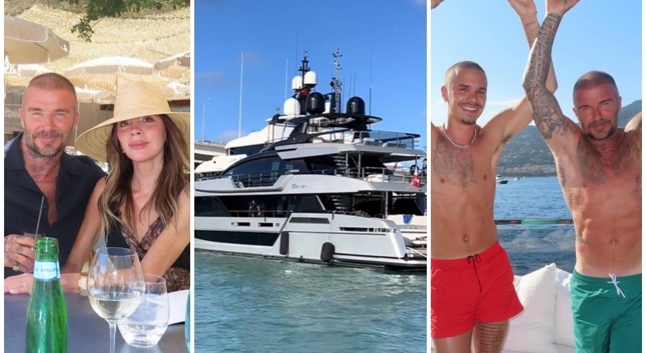 Beckhams' Luxurious Italian Getaway