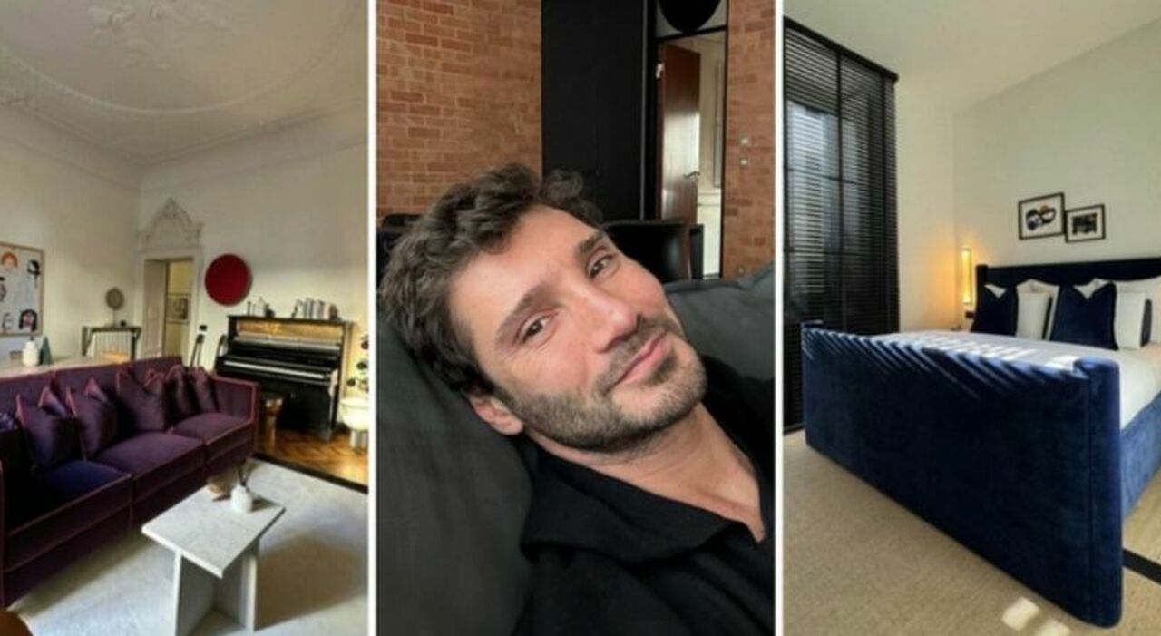Stefano De Martino, la casa a Milano tra lusso e design: gli stucchi, il pianoforte e il divano ...
