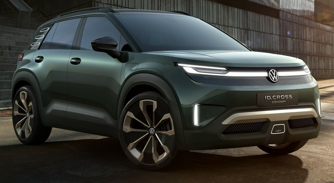 Volkswagen, accelerazione elettrica. Allo IAA di Monaco svela ID.Cross Concept. E 4 nuovi ...