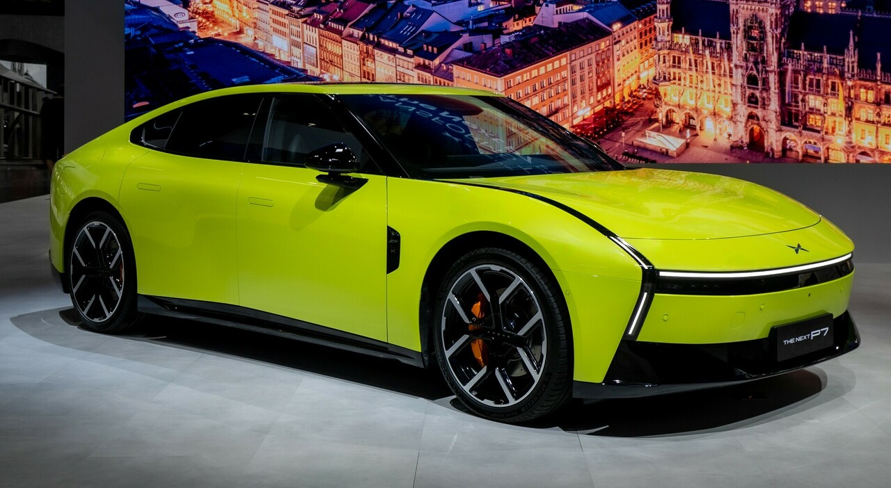 Xpeng porta in Europa la Next P7. Passerella all'IAA Mobility 2025 per l'elettrica con 593 cv e ...