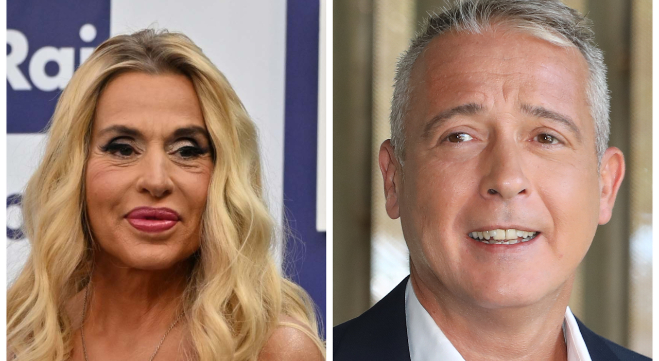 Valeria Marini e Pierluigi Diaco, botta e risposta in trasmissione ...
