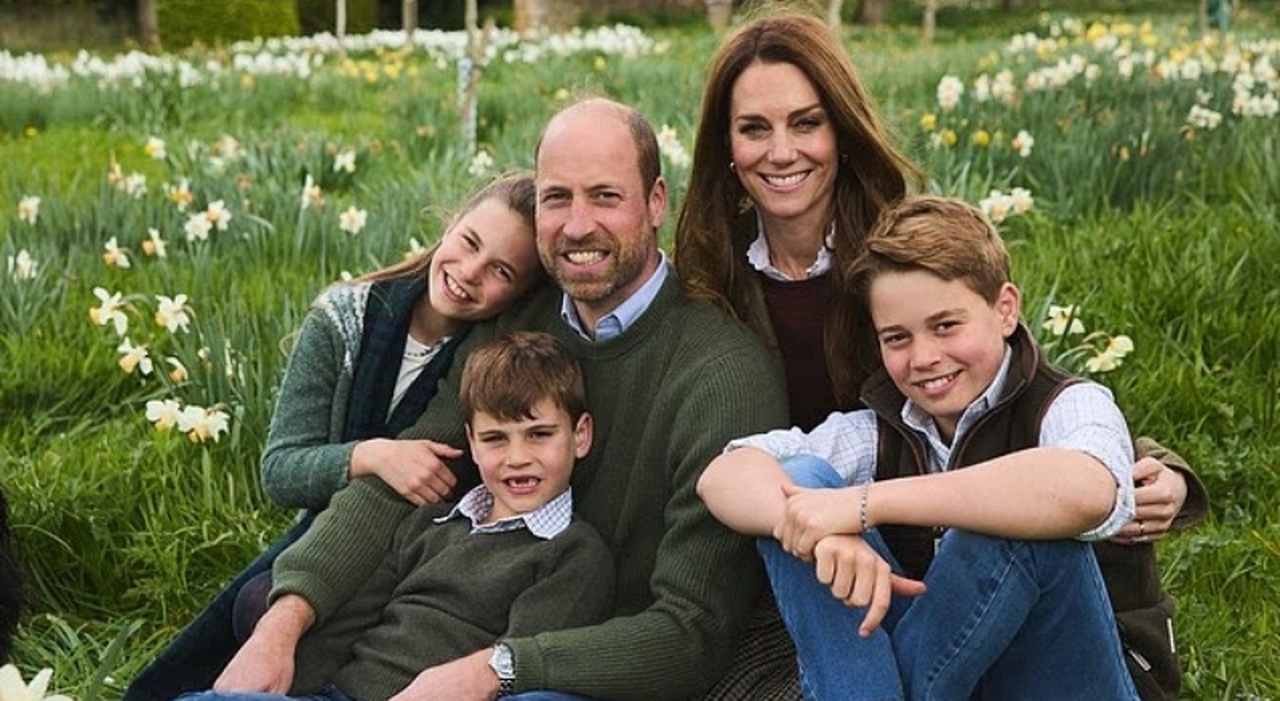 The Wales Family's Festive Portrait
