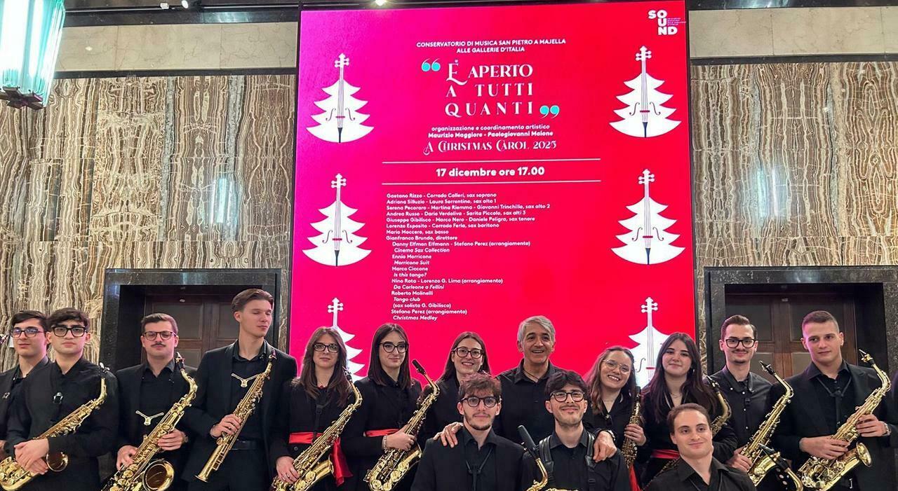 Saxophones Serenade Montecitorio