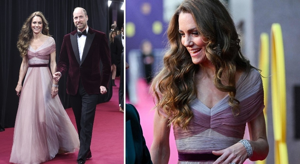 Kate Middleton ai Bafta, il messaggio nascosto dietro l'abito Gucci ...