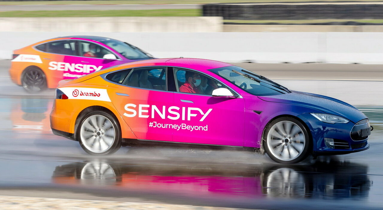 Brembo, entra in produzione sistema di frenata intelligente Sensify ...