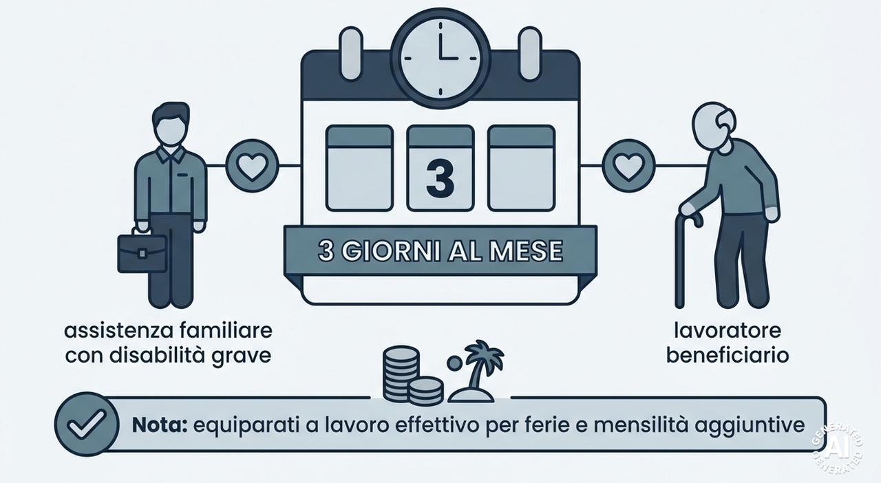 Legge 104, l'Inps aggiorna i massimali, ma l'assenza blocca la ...
