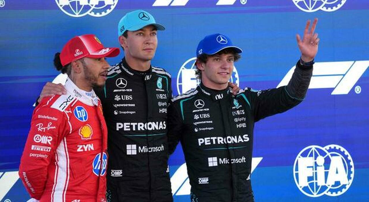 Russell glänzt, Ferrari bleibt dran