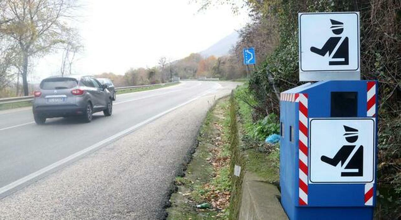 All Speed Cameras Remain Active in Sannio After Ministerial Review