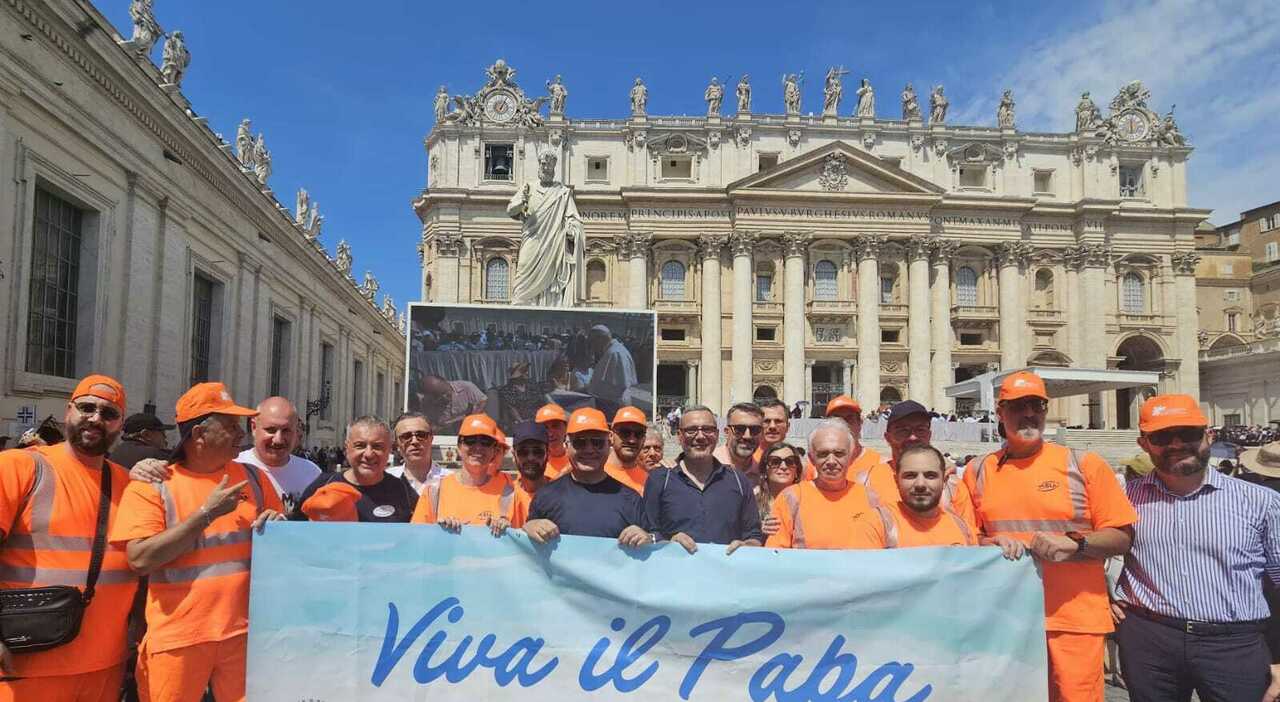 Asia Napoli at the Papal Audience: Honoring Workers and Shared Values