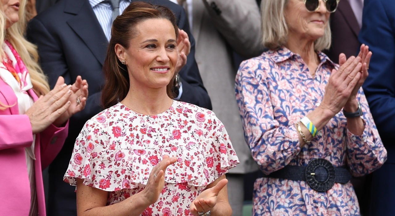 Pippa Middleton a Wimbledon con l'abito riciclato: ecco quando l'ha ...