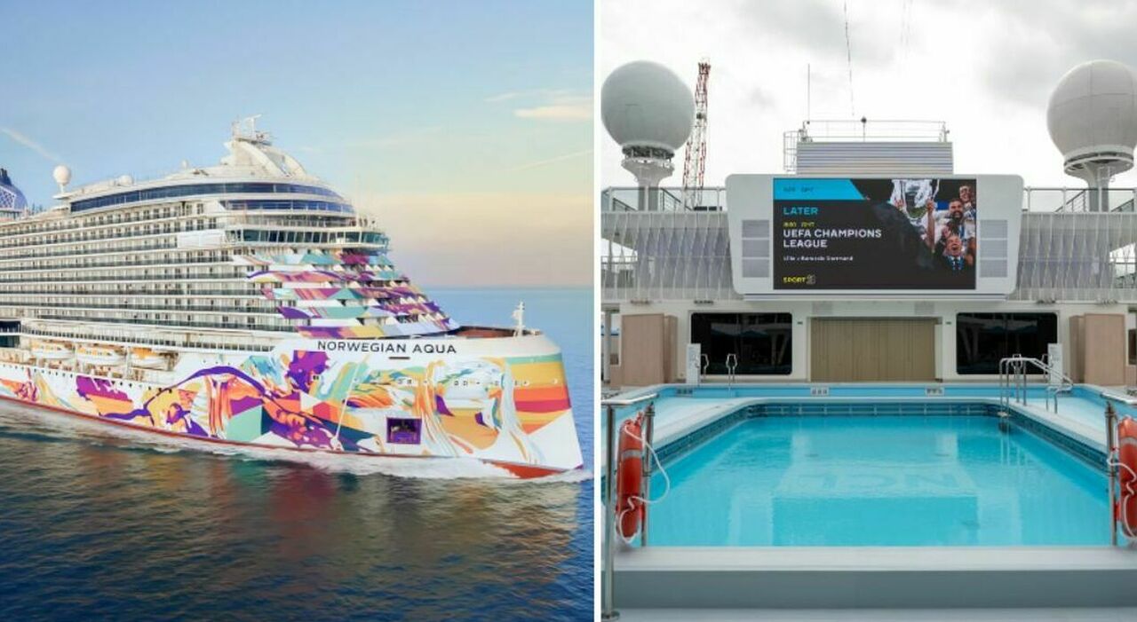 Fincantieri vara Aqua prima nave da crociera con le montagne russe per ...