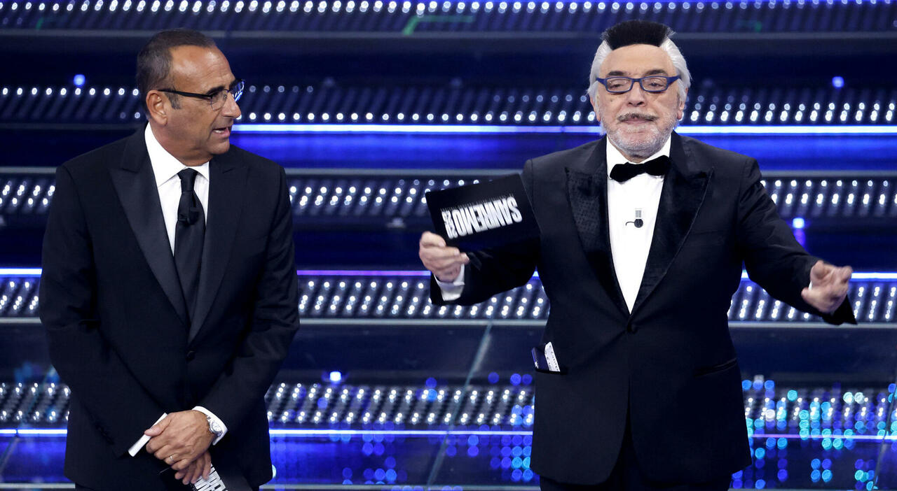 Sanremo 2025, Nino Frassica nei panni di Cristiano Malgioglio all ...