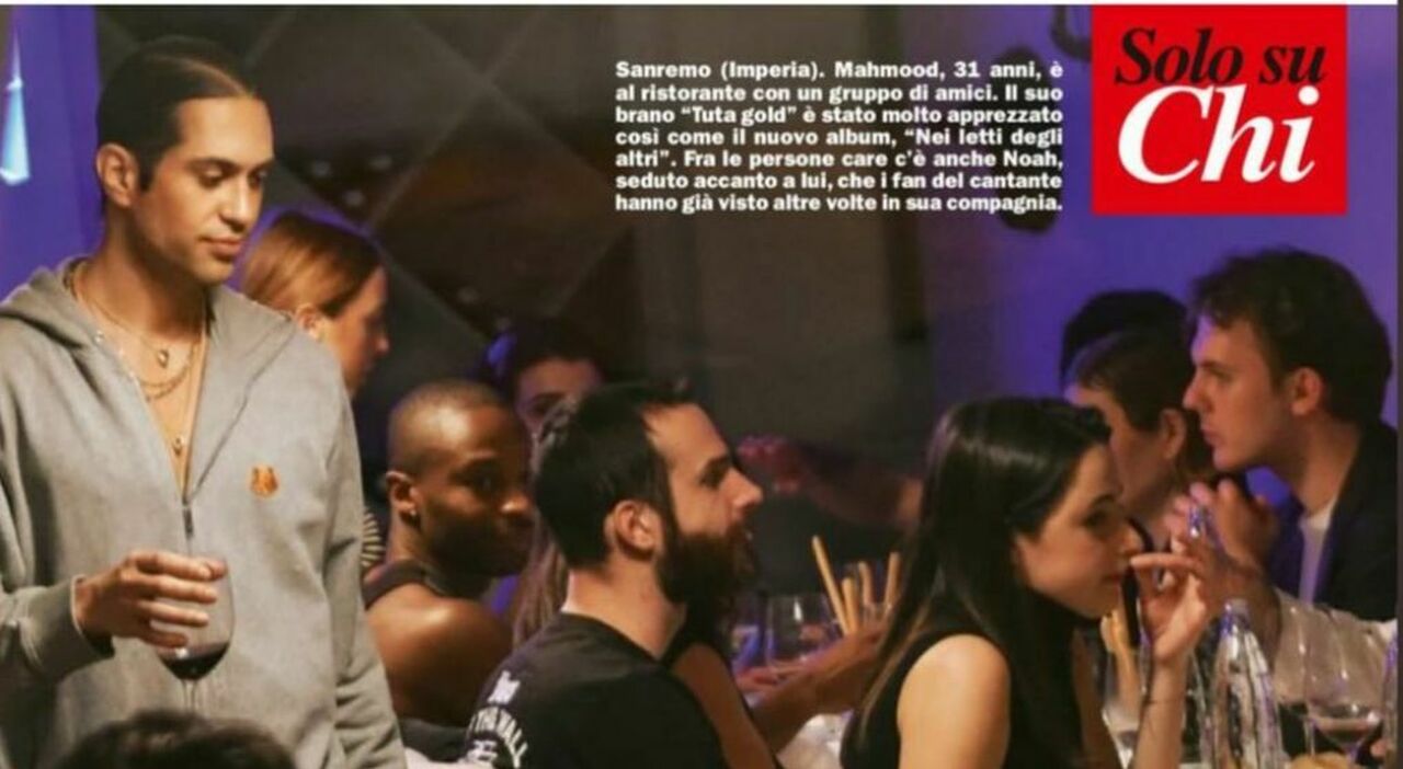 Mahmood, la cena con gli amici più cari: c'è anche Noah, chi è lui