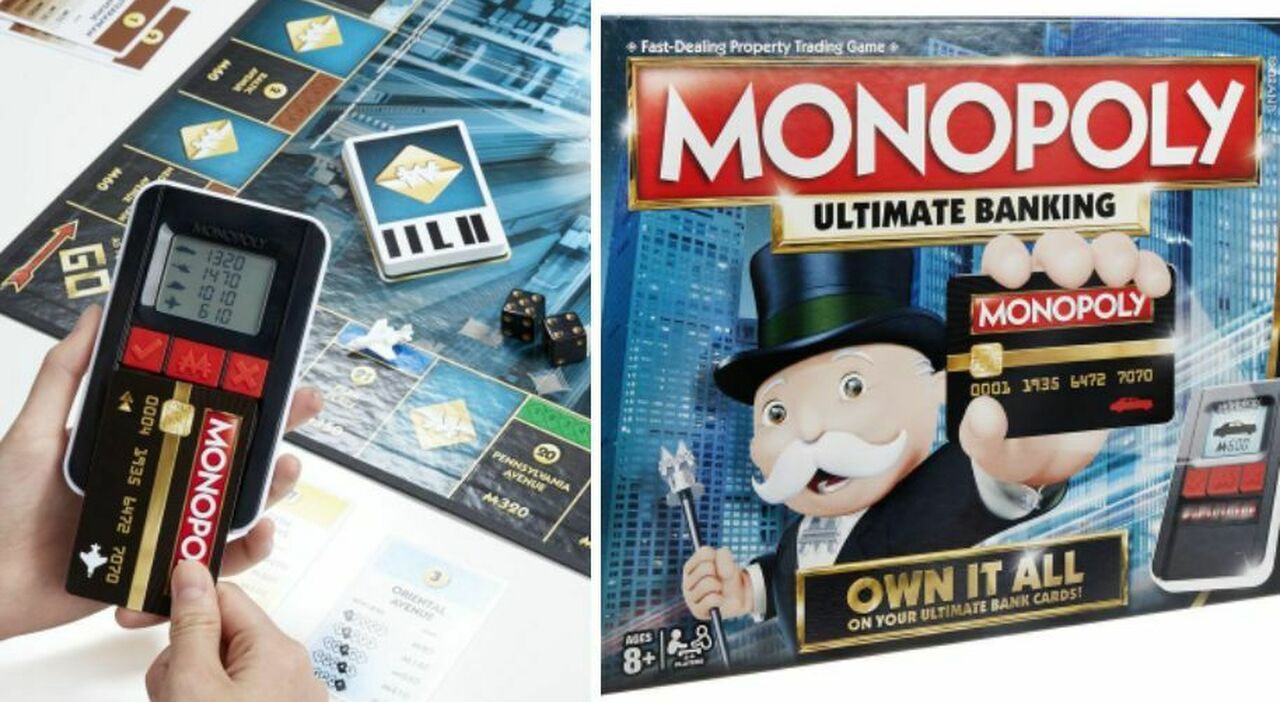 Monopoly, niente più contanti: carta di credito e app per gestire le transazioni. Addio anche a ...