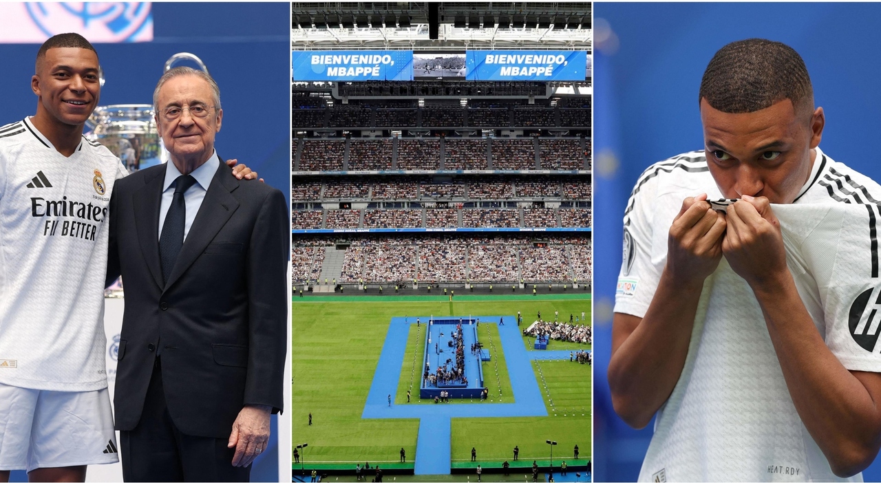 Kylian Mbappé Realizes His Dream: Presented at Santiago Bernabeu