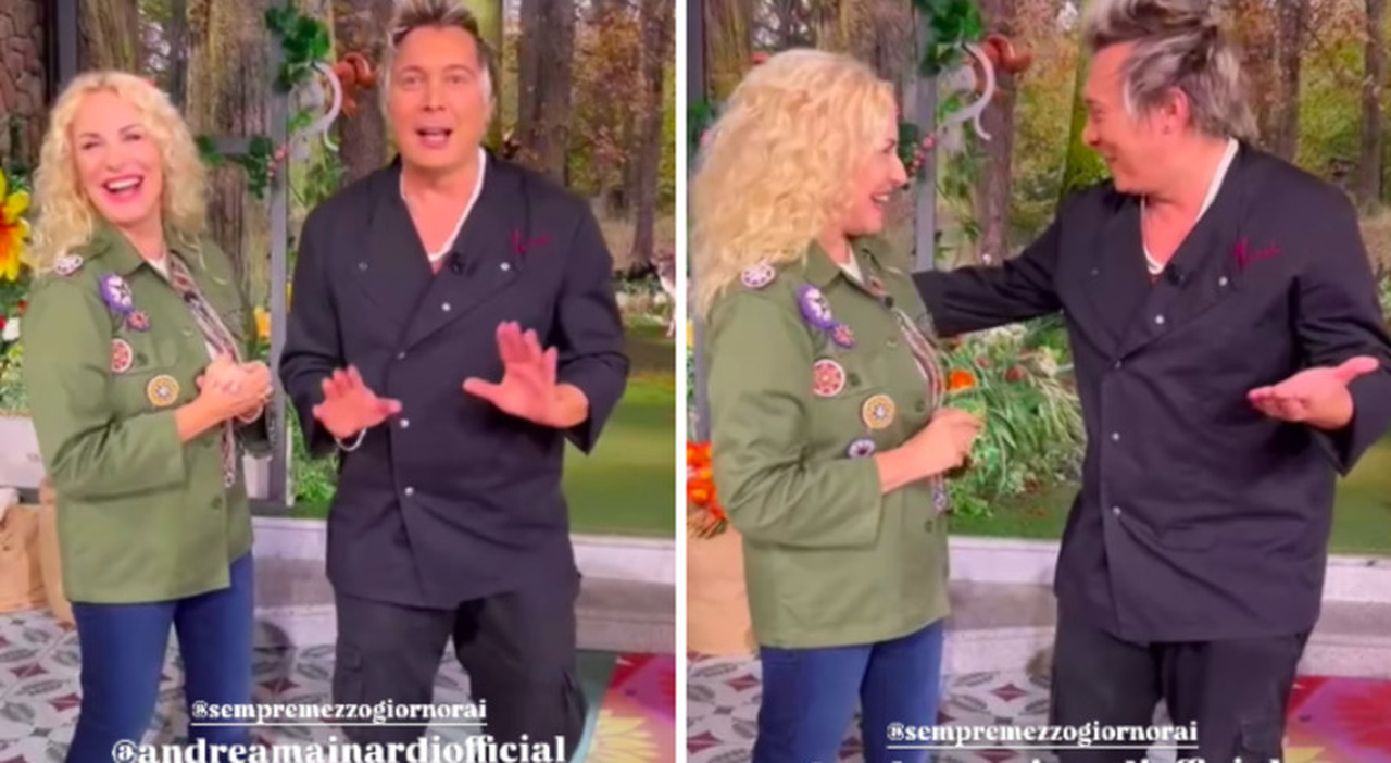 Antonella Clerici, il backstage esilarante con Andrea Mainardi: «Non ...