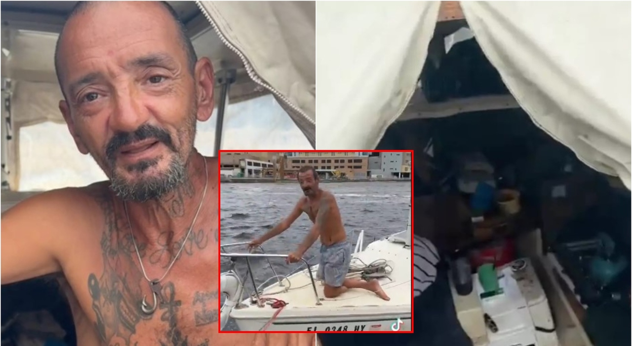 Florida Man Refuses to Abandon Boat Ahead of Hurricane Milton