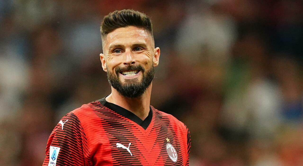 La despedida de Olivier Giroud del Milan La despedida de Olivier Giroud del Milan