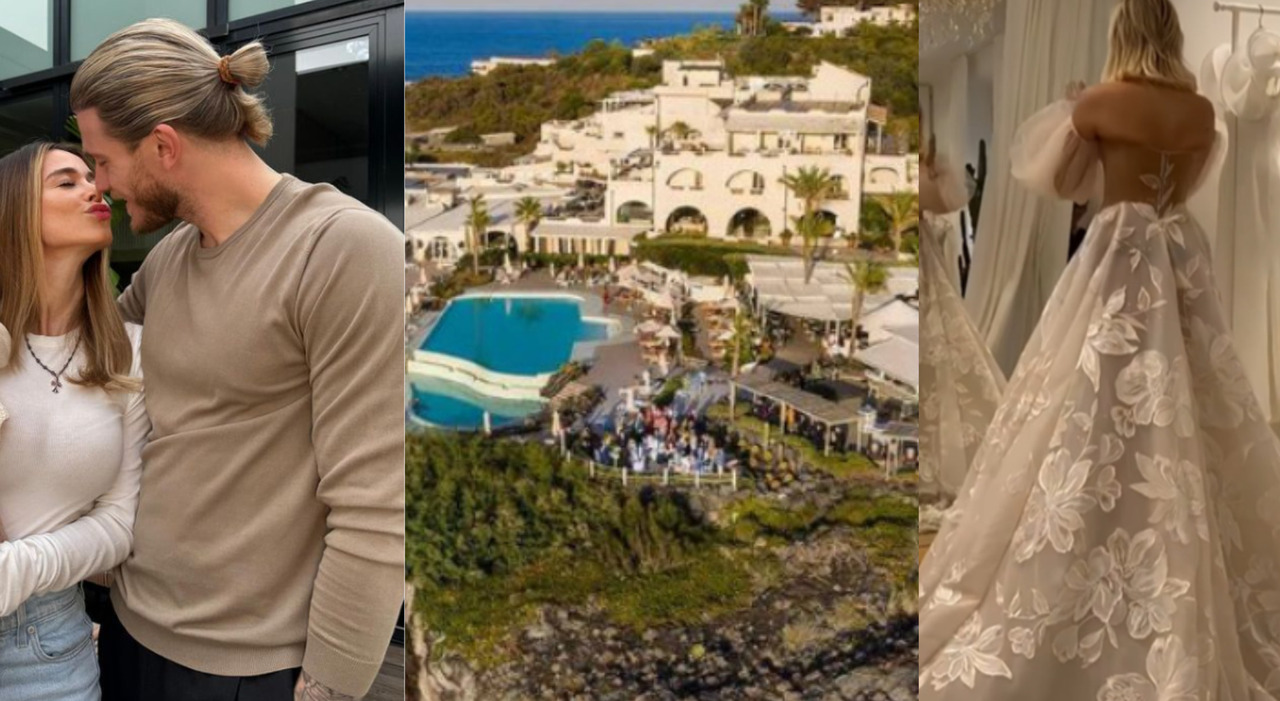 Diletta Leotta sposa Loris Karius a Vulcano: la location, l'abito e gli ...