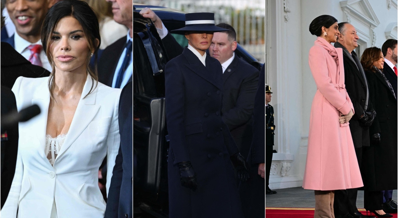 Trump, i look dell'inauguration day: Melania chic e austera, Usha Vance ...