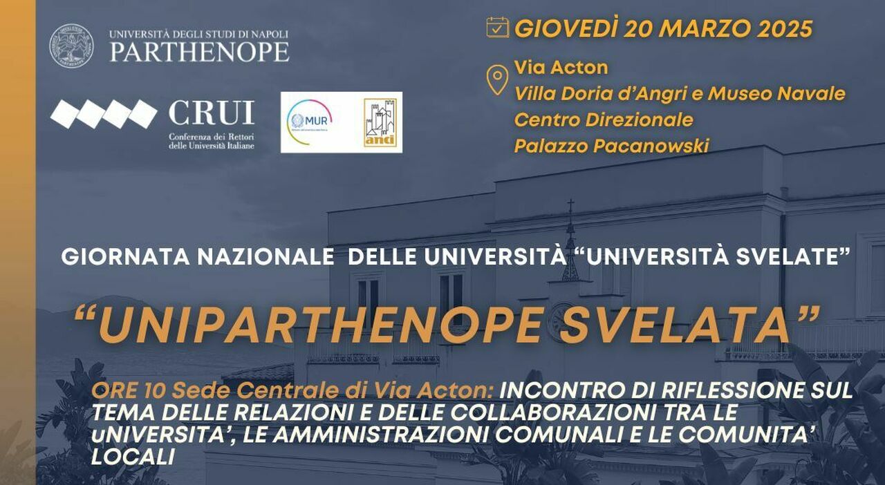 Unveiling the University of Naples Parthenope