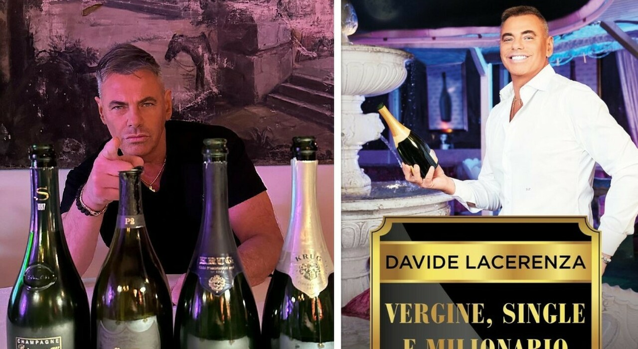 Davide Lacerenza, l'autobiografia da spogliarellista a Mosè dello champagne: «Astemio fino a 35 ...