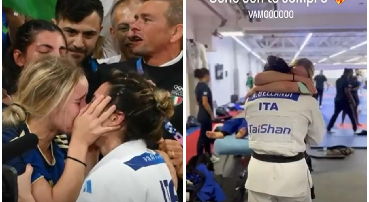 Olimpiadi 2024, Alice Bellandi vince l'oro nel judo e corre a baciare ...